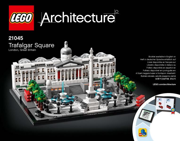 LEGO Architecture 21045 Trafalgarské náměstí