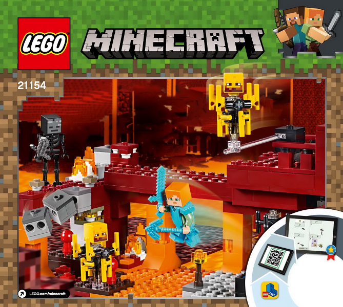 LEGO Minecraft 21154 Most ohniváků