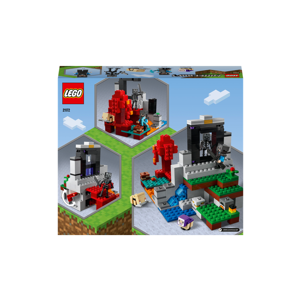 LEGO® Minecraft™ 21172 Zničený portál