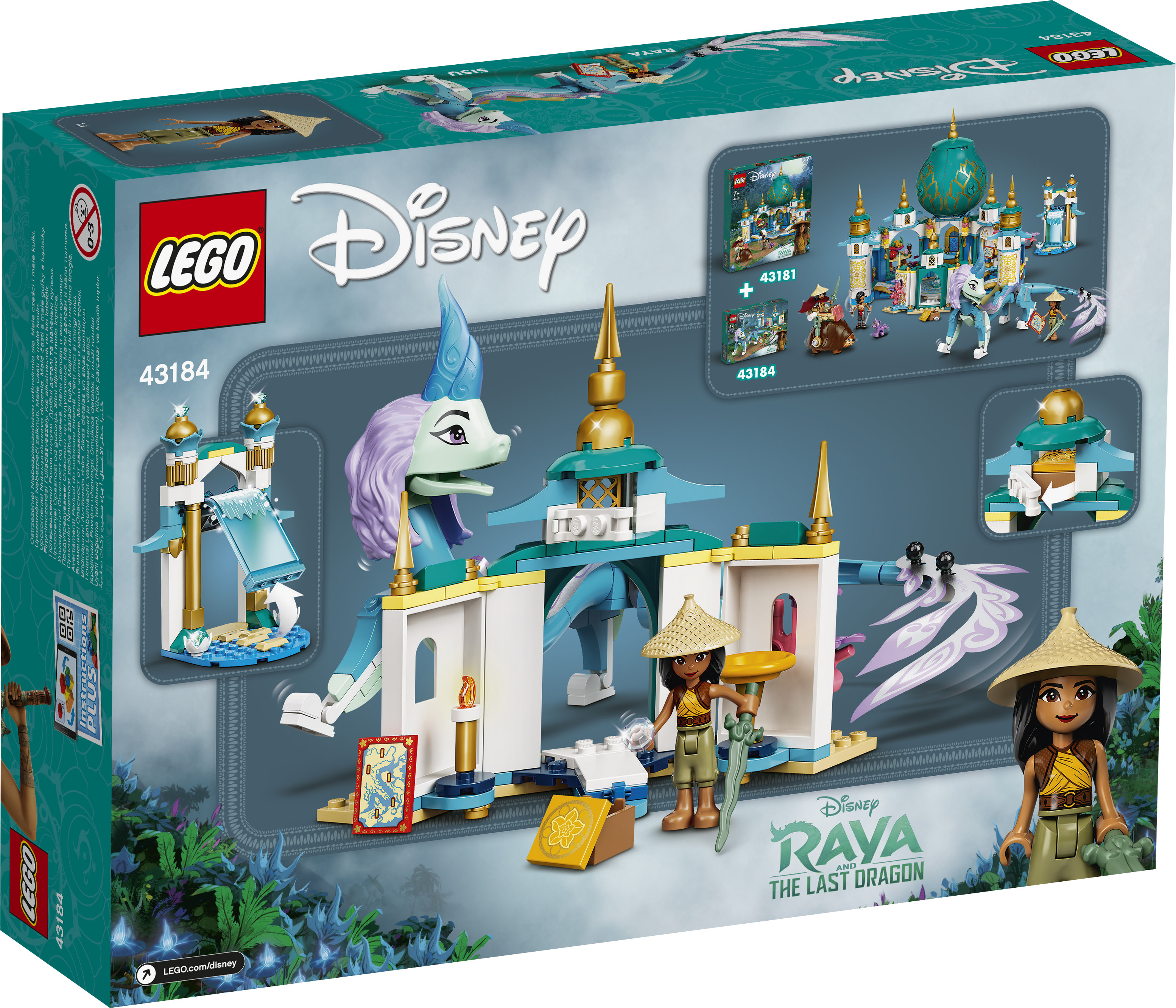 LEGO Disney 43184 Raya a drak Sisu