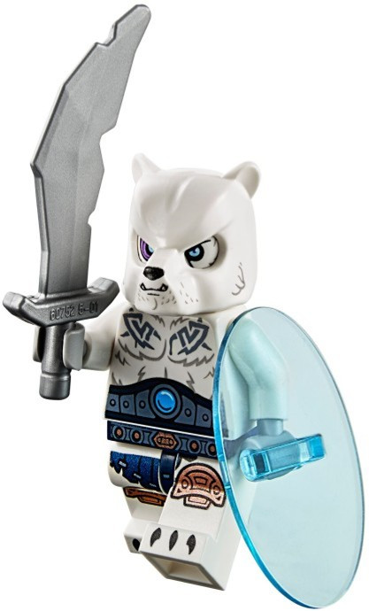 LEGO Chima Minifigurka - Ice Bear Warrior 1