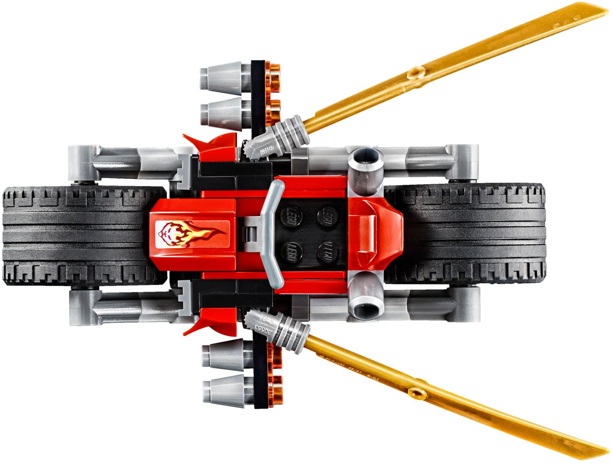 LEGO Ninjago 70600 Honička nindža motorek - Hracky-kong.cz