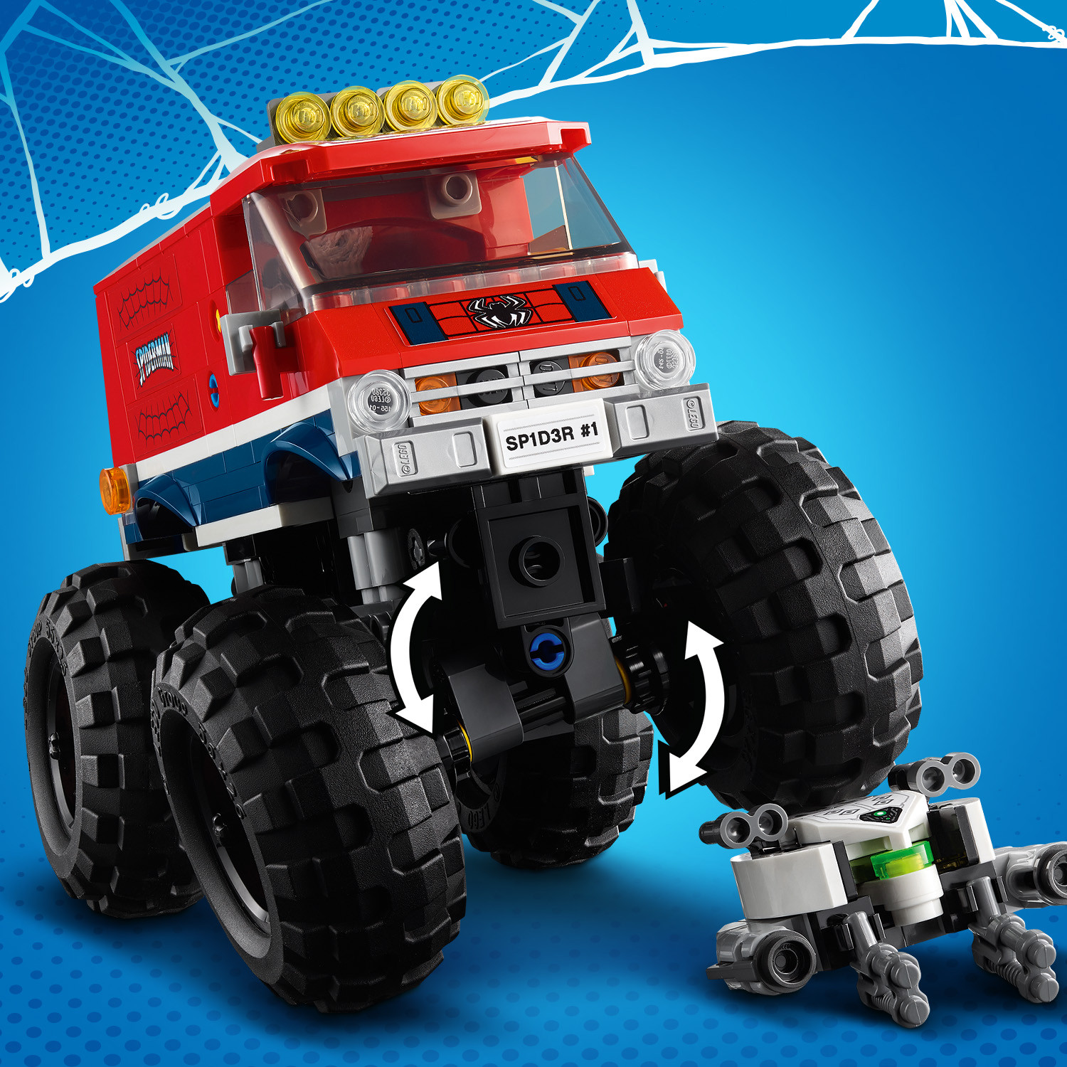 LEGO Super Heroes 76174 SpiderMan v monster trucku vs. Mysterio