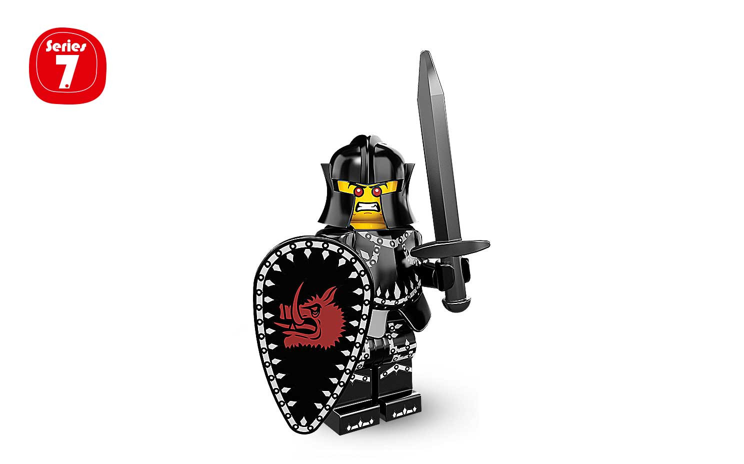 LEGO 8831 Minifigurka 7.série - Zlý rytíř