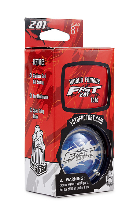 YoYo YoYoFactory Fast 201 - Černé - Hracky-kong.cz