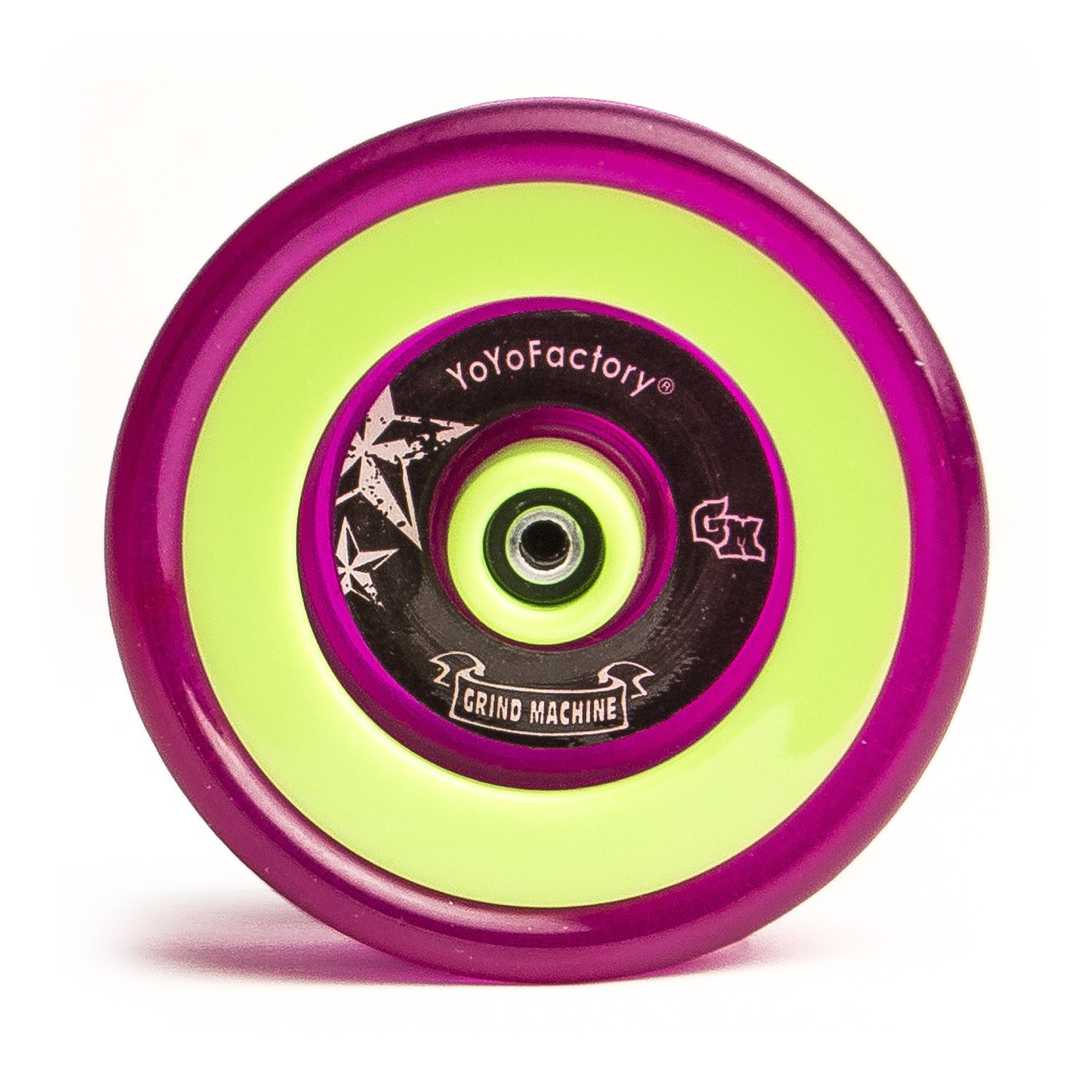 YoYo YoYoFactory Grind Machine - Fialové - zelené - Hracky-kong.cz