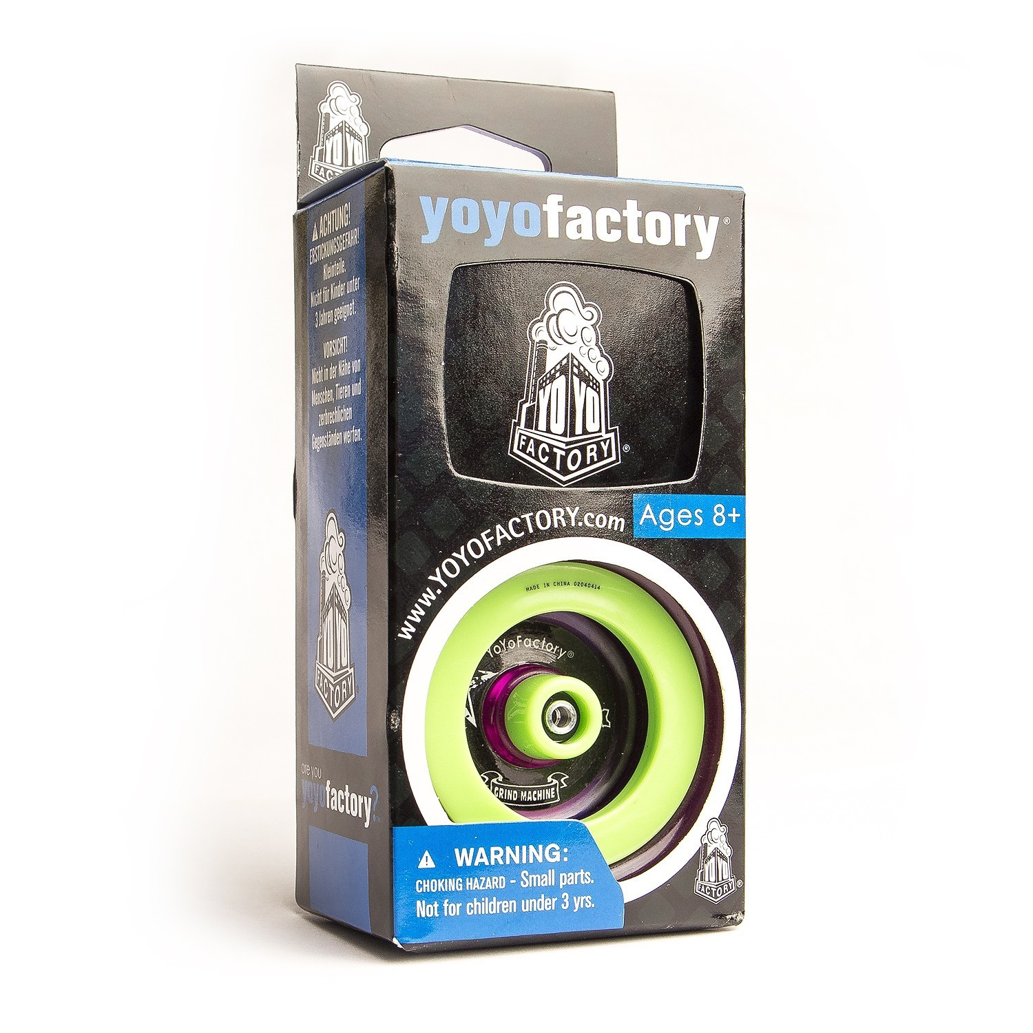 YoYo YoYoFactory Grind Machine - Fialové - zelené - Hracky-kong.cz