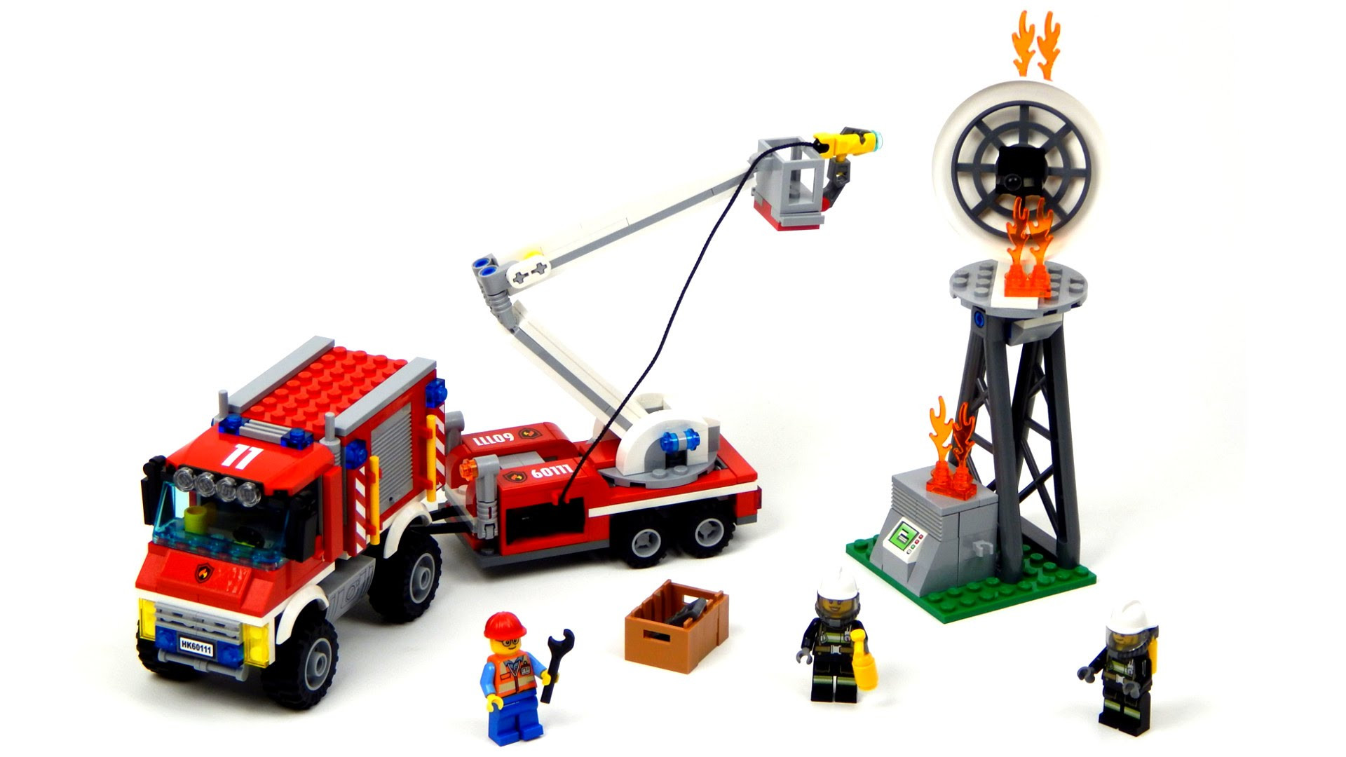 Lego CITY 60111 Zásahové hasičské auto - Hracky-kong.cz