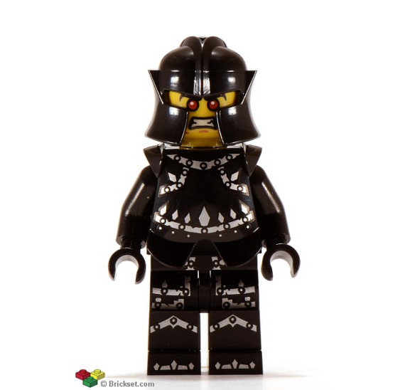 LEGO 8831 Minifigurka 7.série - Zlý rytíř
