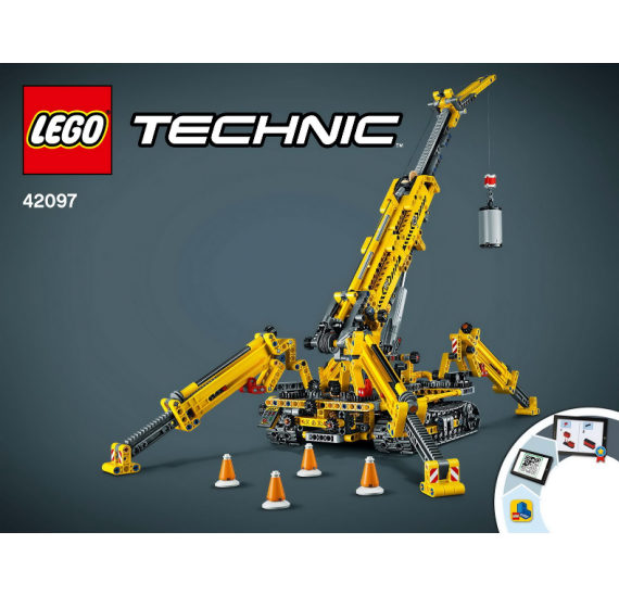LEGO Technic 42097 Kompaktní pásový jeřáb